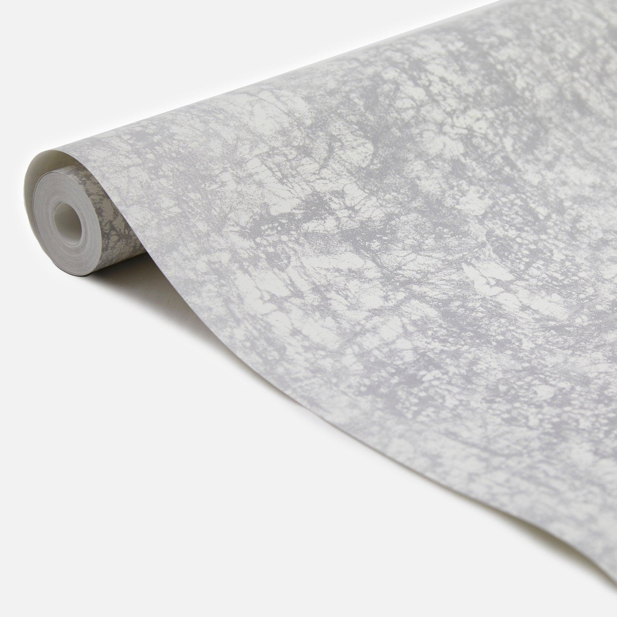 Gray Batik Contemporary Wallpaper, 20"W x 11 Yards | 54kibo