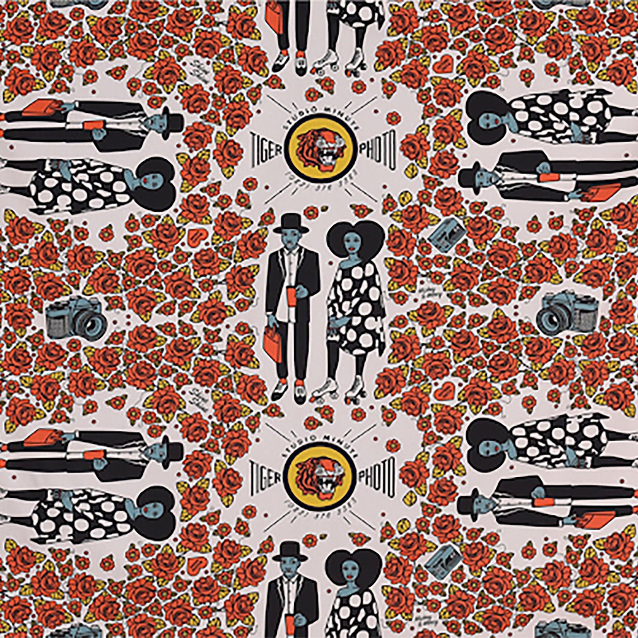 Boho Upholstery Fabric Yard, 57"W | Natural Bohemian, 54kibo